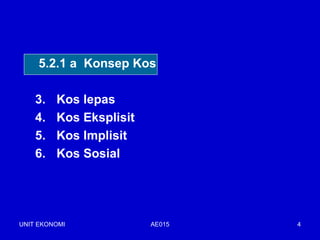 05.2 teori kos | PPT
