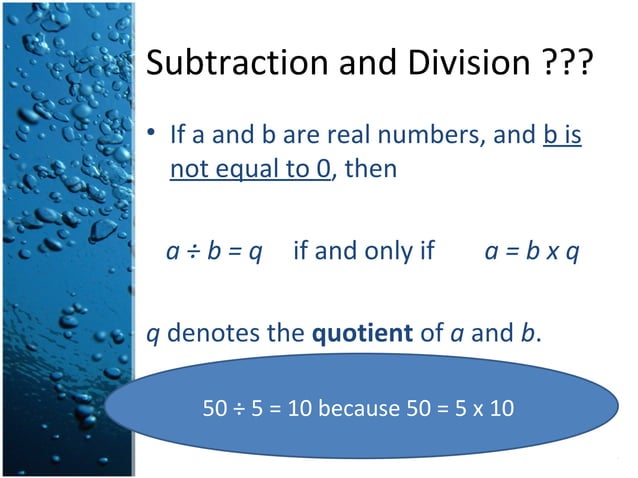 05 addition nd multiplication of real numbers | PPT