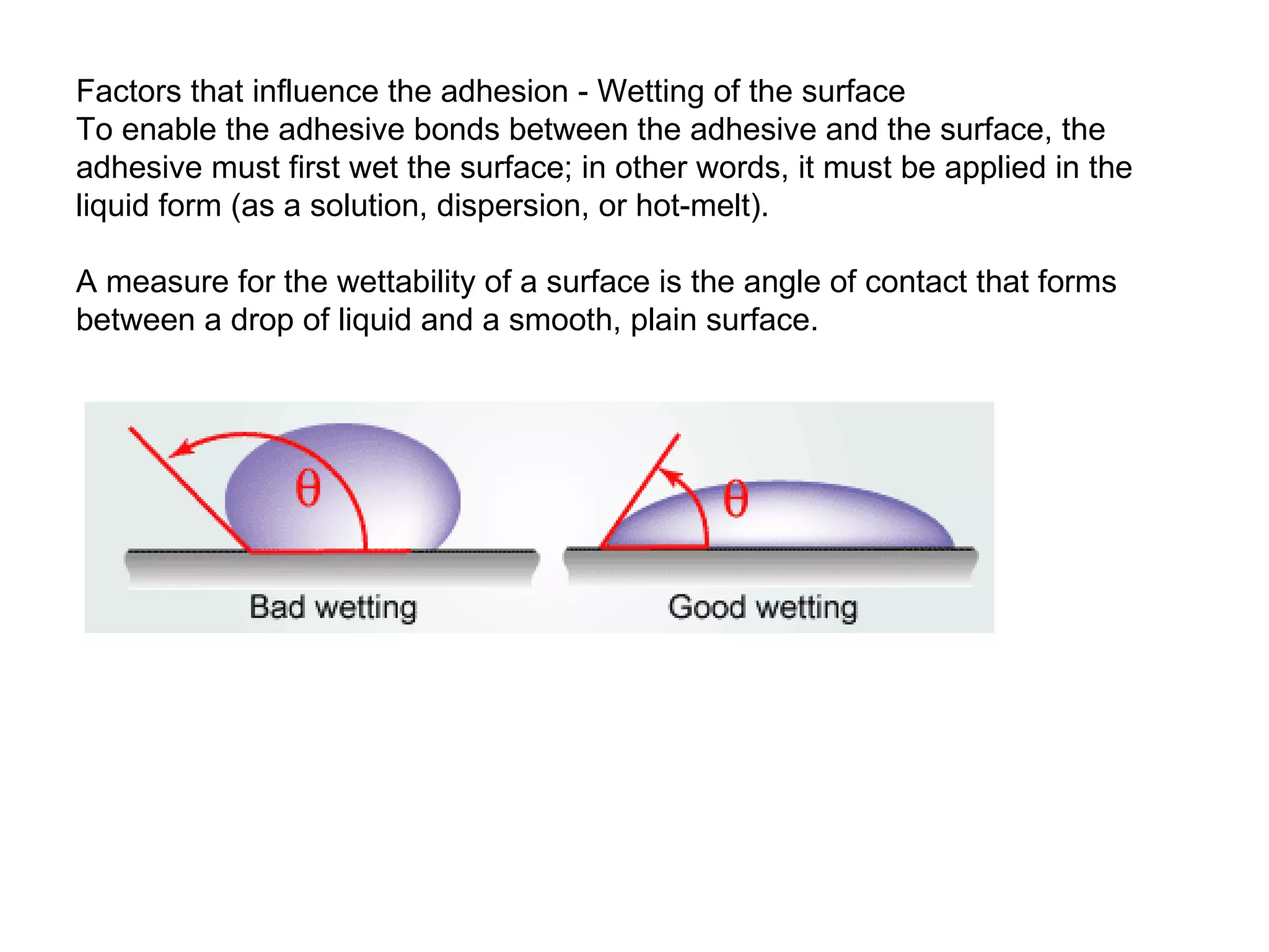 05.adhesion and adhesives theory | PPT