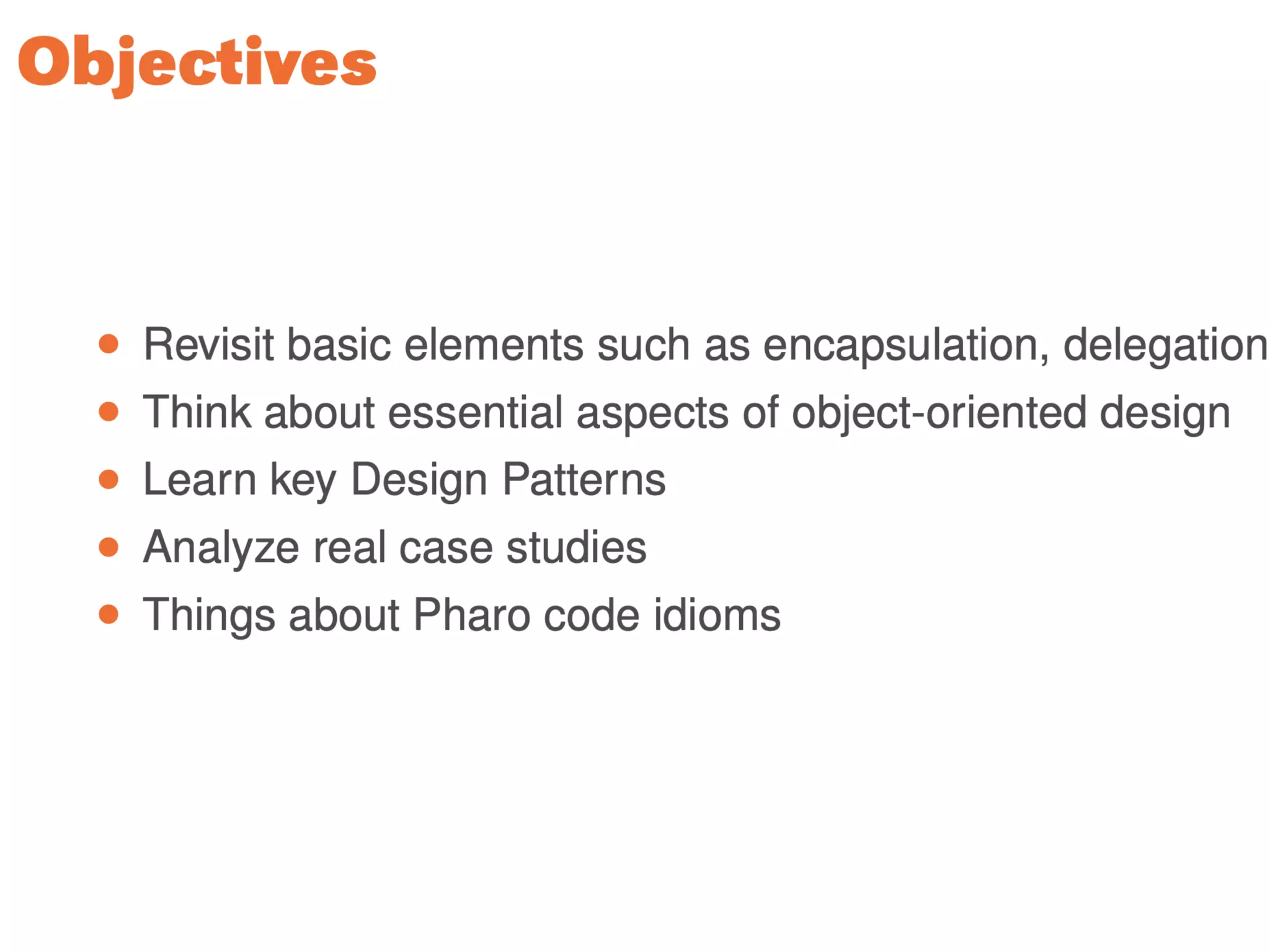 Advanced Object Oriented Design Mooc Pdf