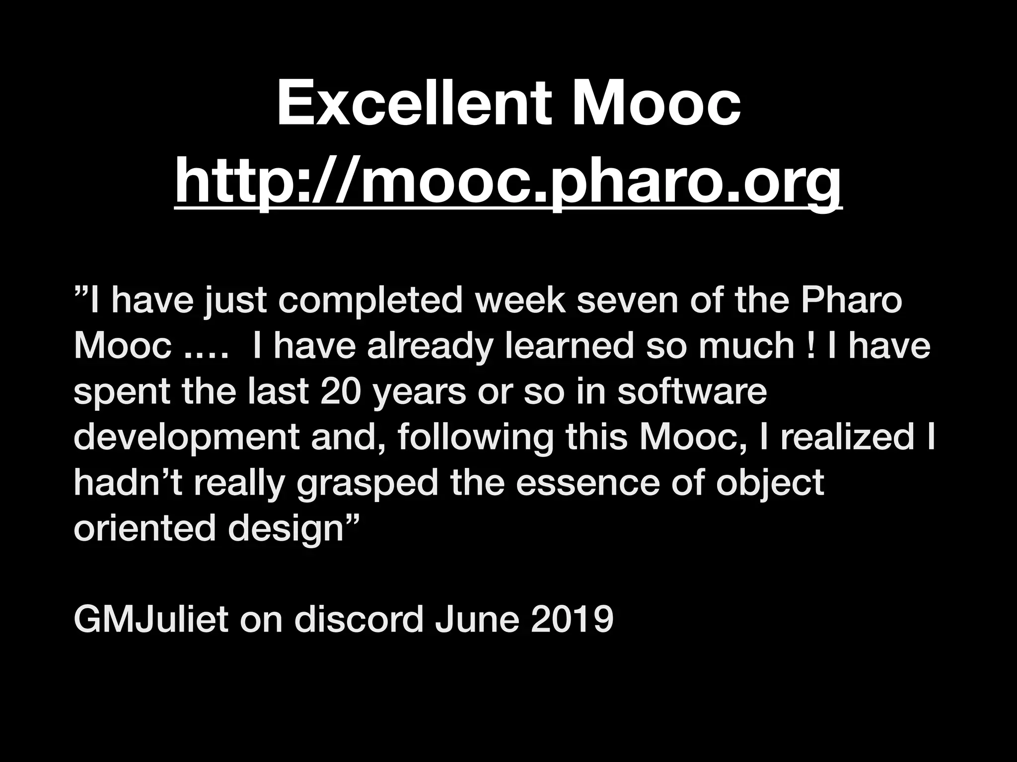 Advanced Object Oriented Design Mooc Ppt