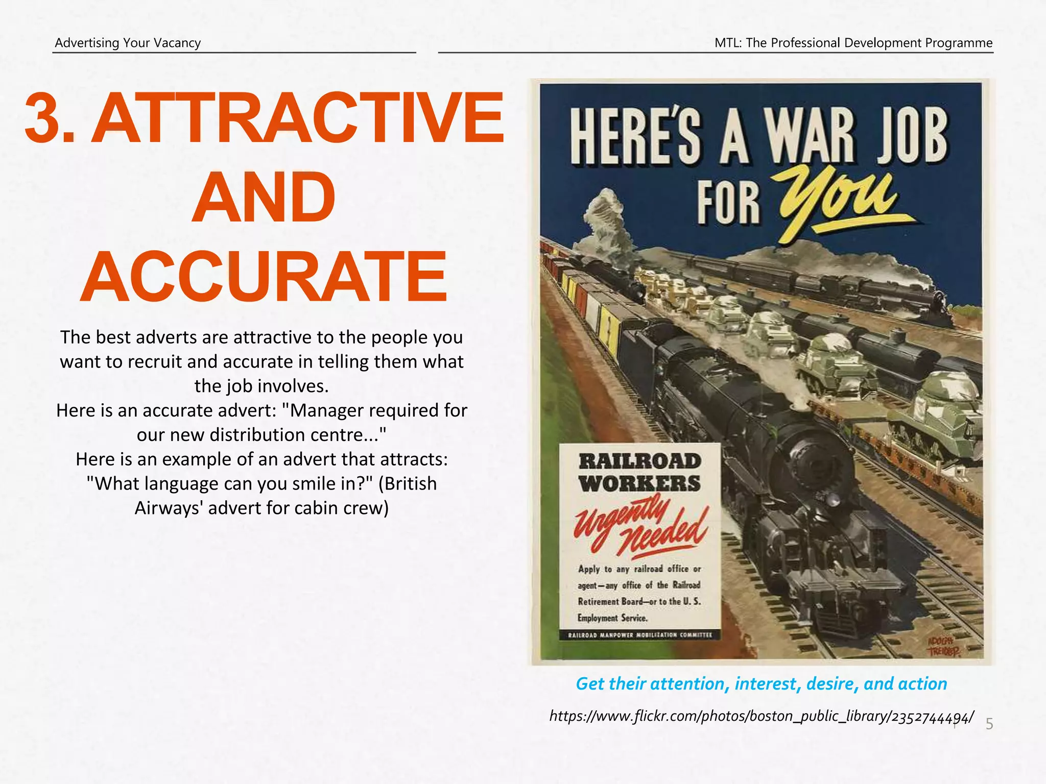 Advertising Your Vacancy | PPTX