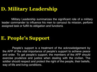 05-AFP-CORE-VALUES-2.ppt military culture | PPT