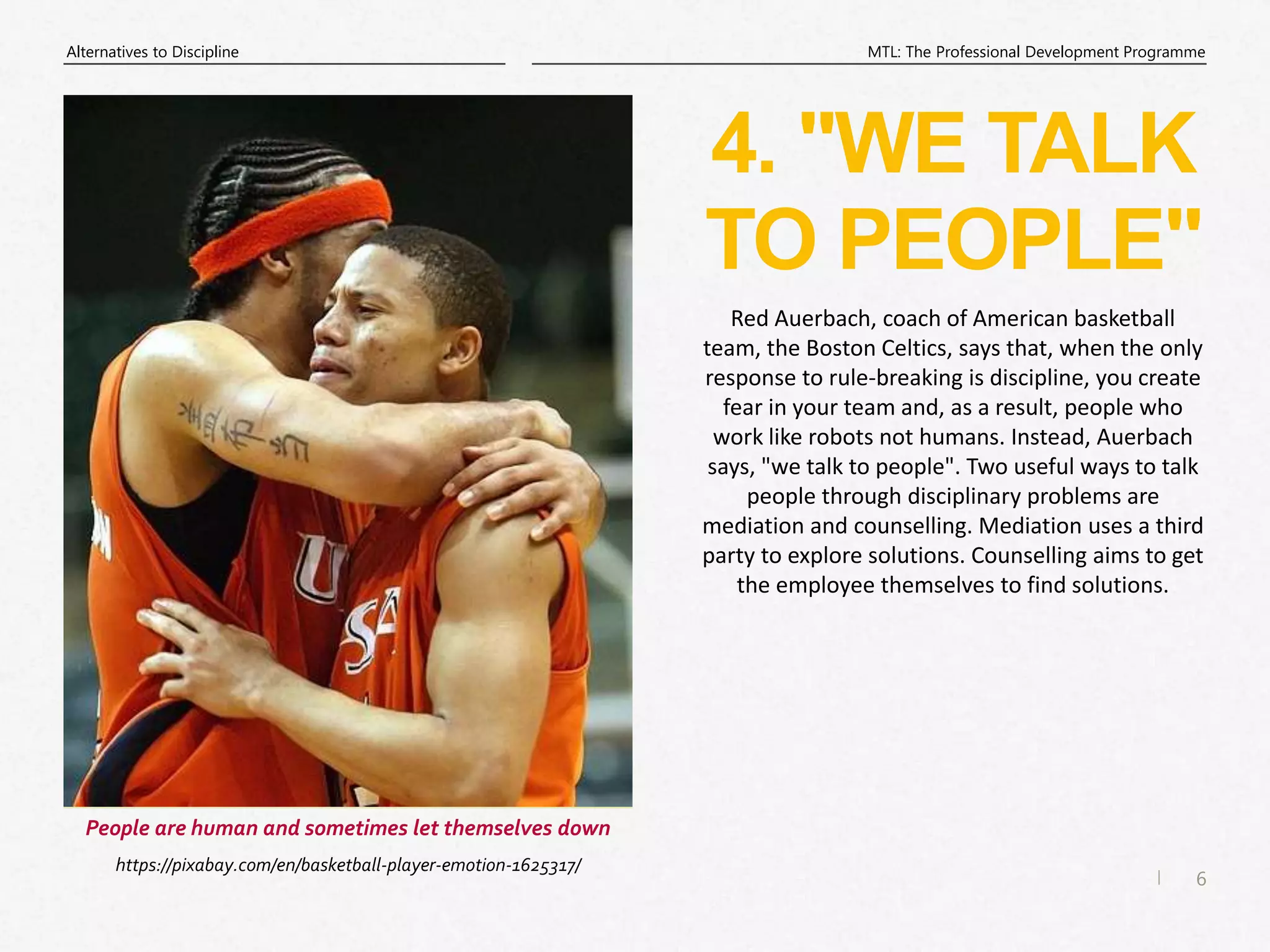 Alternatives to Discipline | PPTX