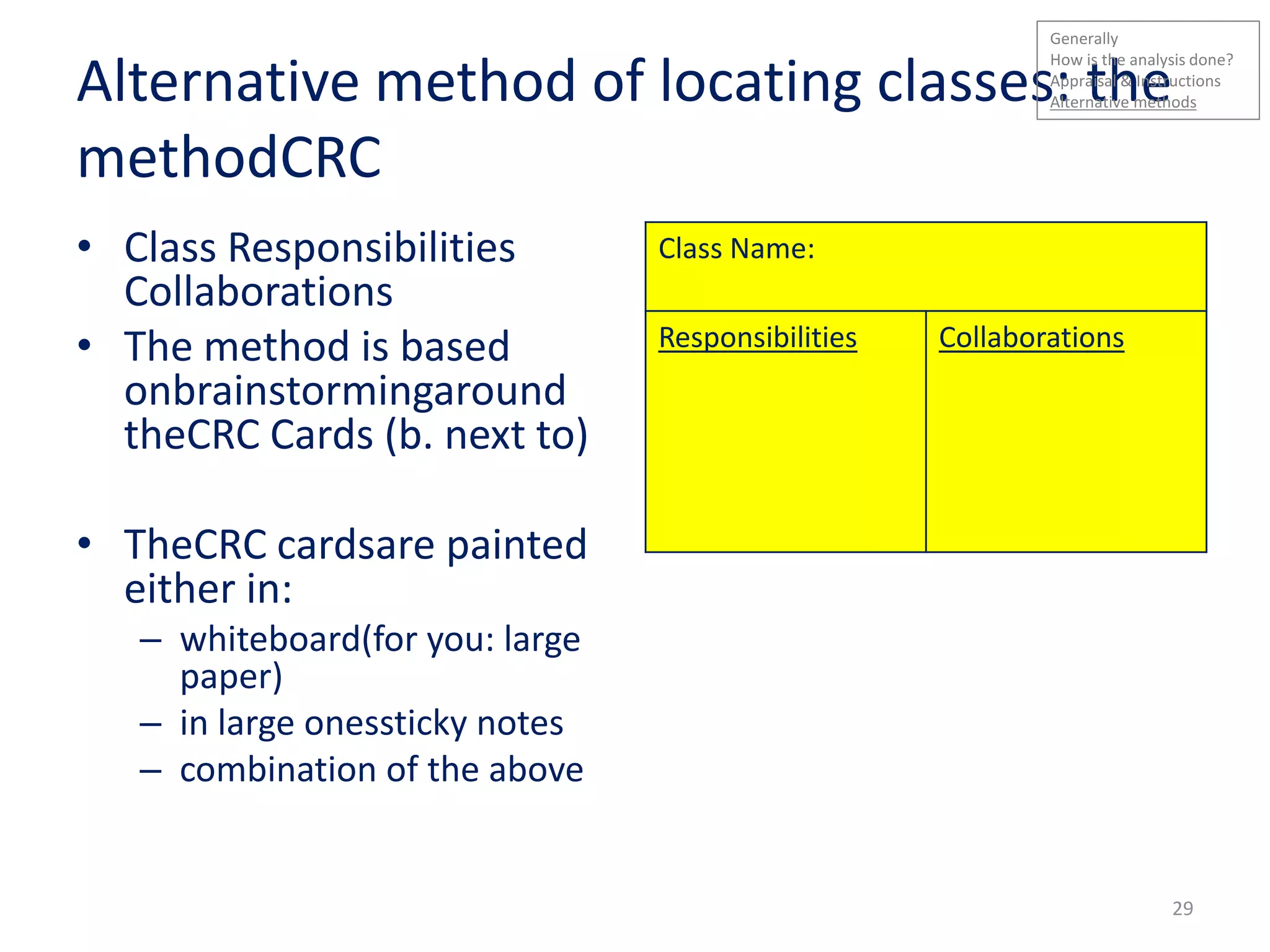 clean architecture uncle bob AnalysisAndDesign.el.en.pptx