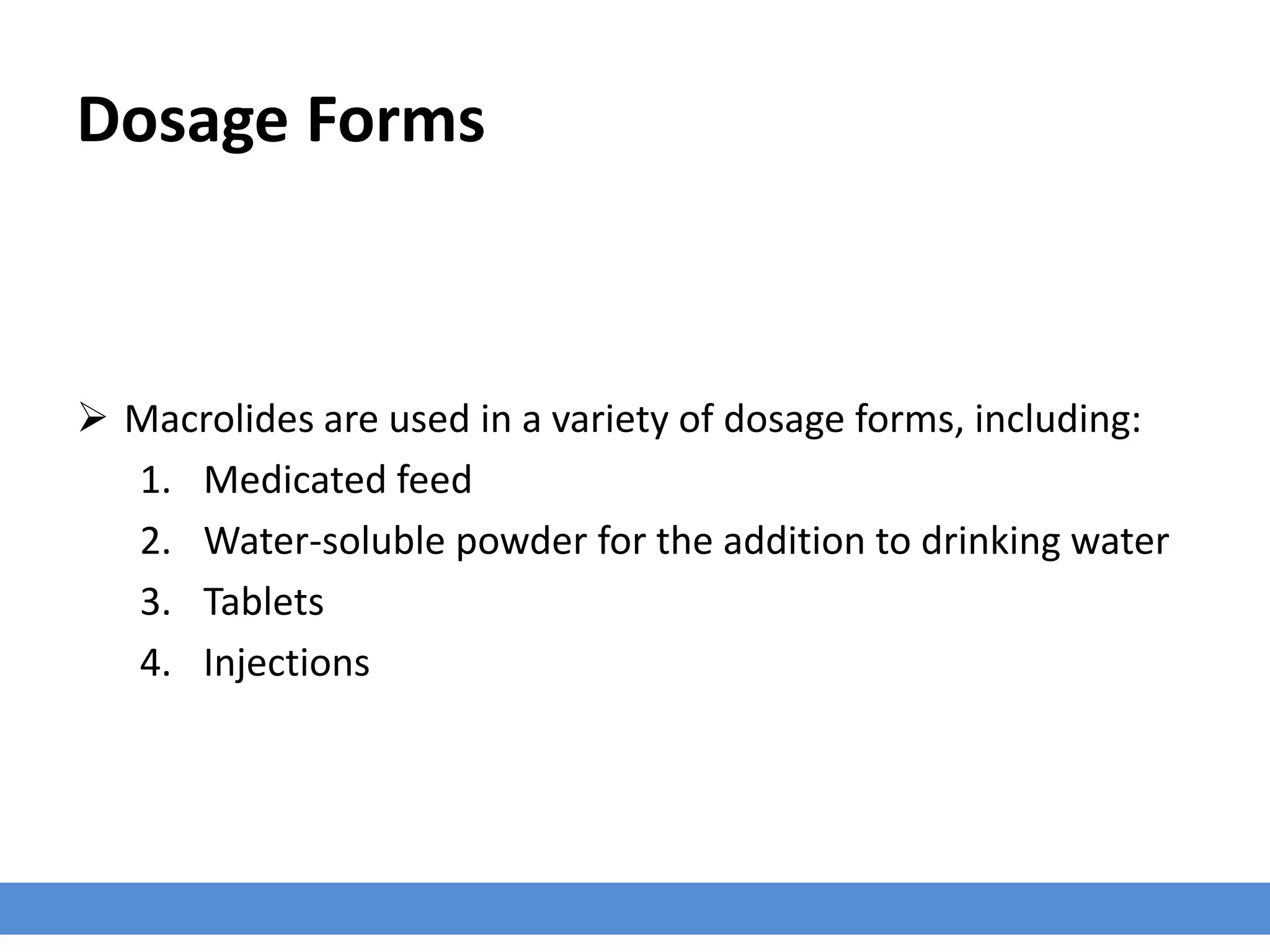 Antibiotics Groups - Macrolides | PPT