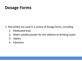 Antibiotics Groups - Macrolides | PPT