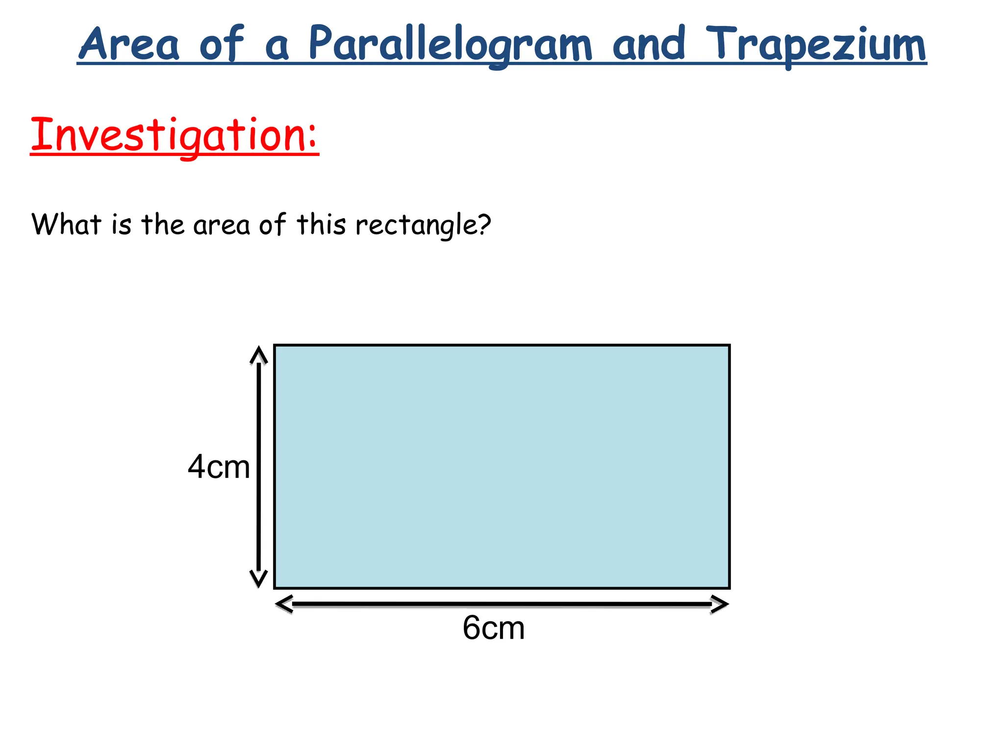 Lesson -Area-Area of parrallelogram-ppt | PPT | Physics | Science