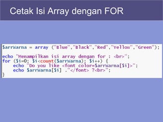 Array dan Fungsi | PPT