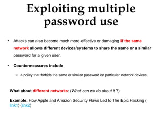 05-Authentication.pptx Software Security | PPT