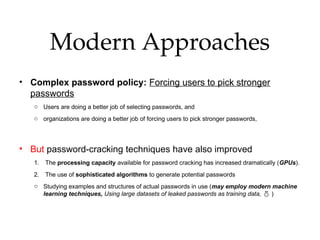 05-Authentication.pptx Software Security | PPTX