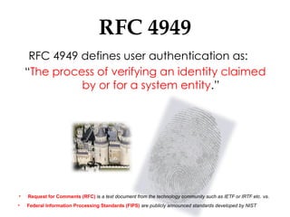05-Authentication.pptx Software Security | PPTX