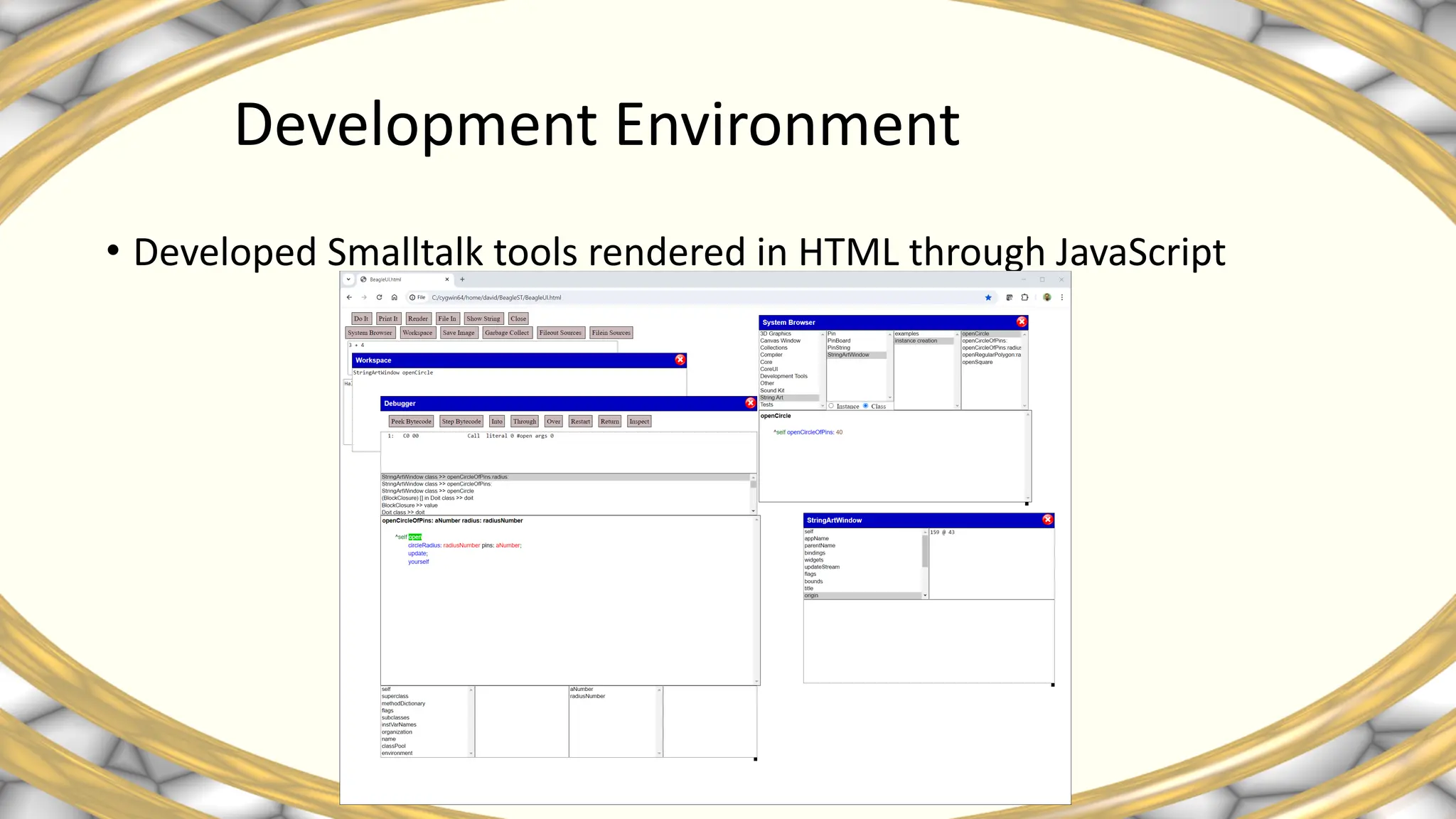 Beagle Smalltalk, Talk from ESUG 2024 by David Buck | PDF