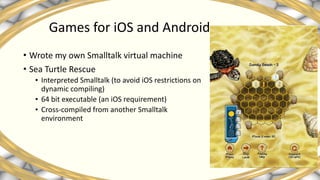 Beagle Smalltalk, Talk from ESUG 2024 by David Buck | PDF