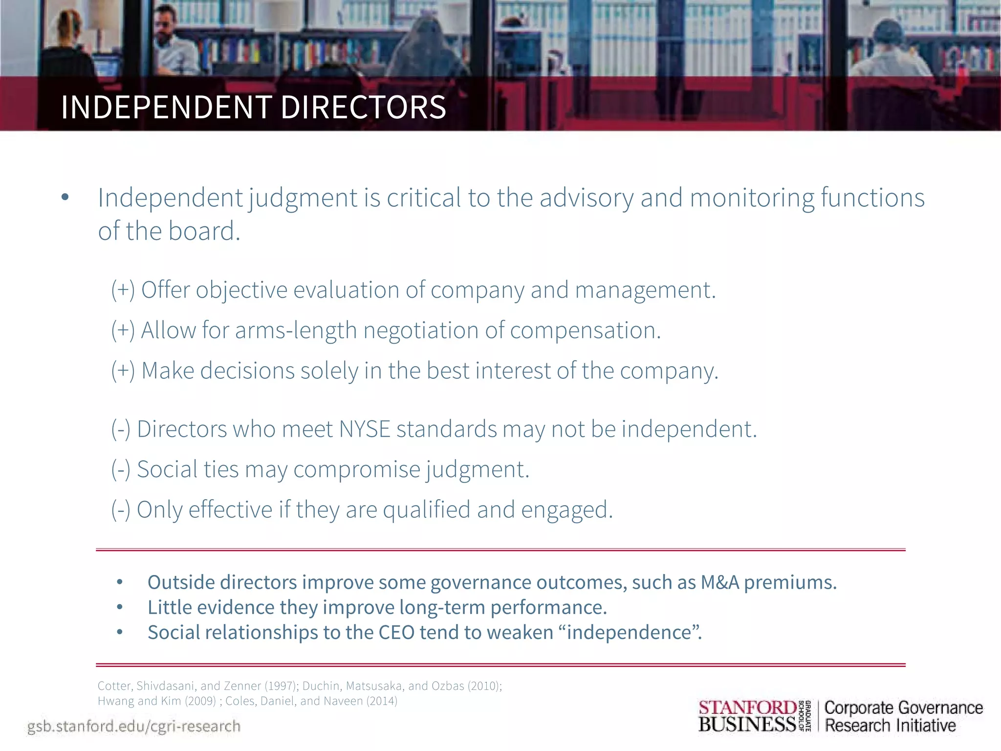 Board of Directors: Structure and Consequences - Quick Guide | PDF