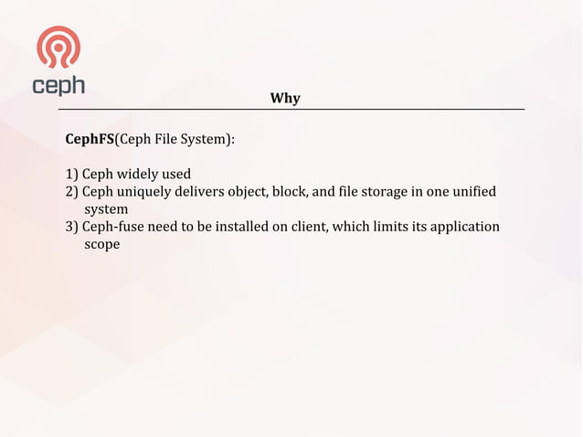 Build a High Available NFS Cluster Based on CephFS - Shangzhong Zhu | PDF