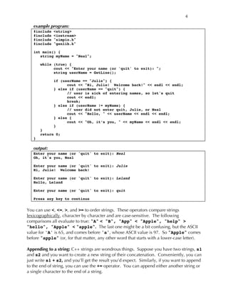 05 c++-strings | PDF