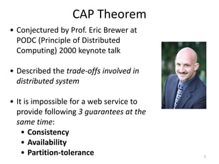 CAP Theorem and Split Brain Syndrome | PPT