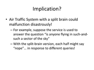 CAP Theorem and Split Brain Syndrome | PPTX