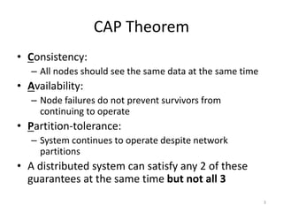 CAP Theorem and Split Brain Syndrome | PPT