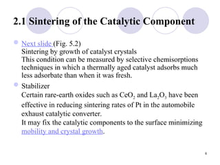 05-Catalyst Deactivation.ppt very goodss | PPT