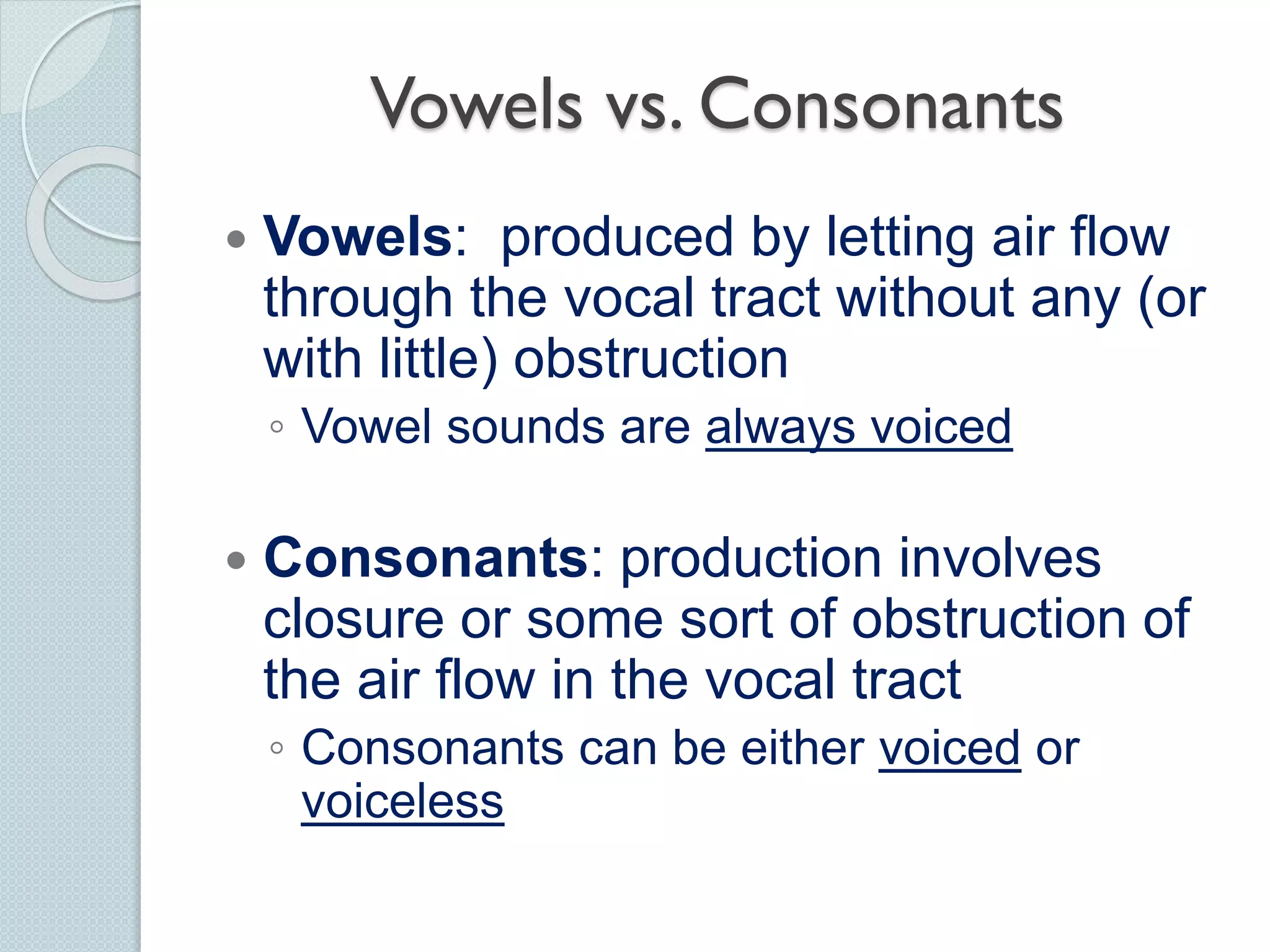 Phonetics: The Sounds of Language | PPTX