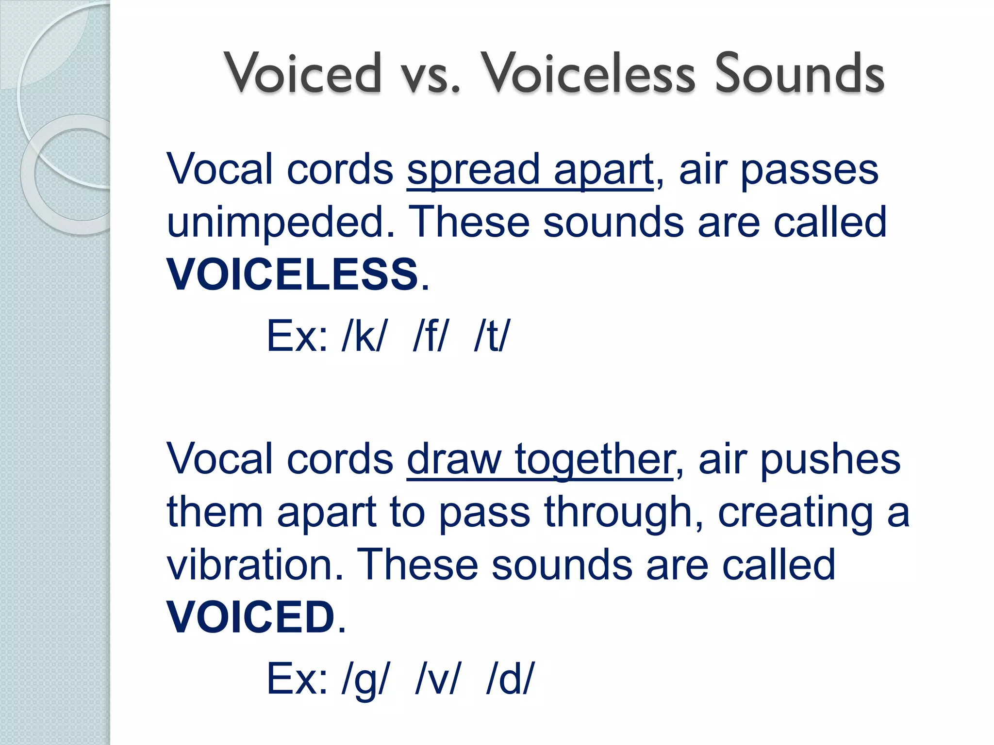 Phonetics: The Sounds of Language | PPTX