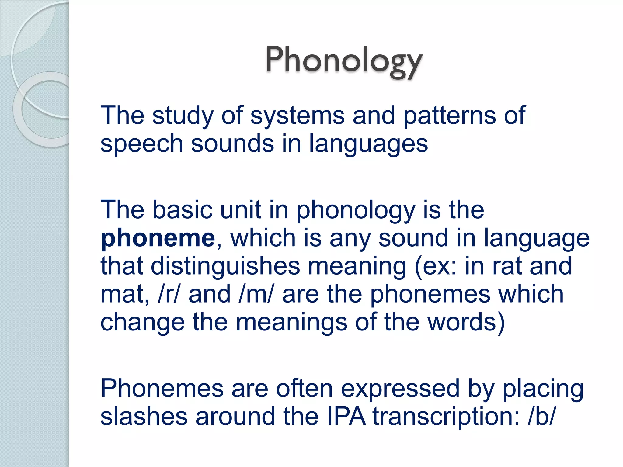 Phonetics: The Sounds of Language | PPTX