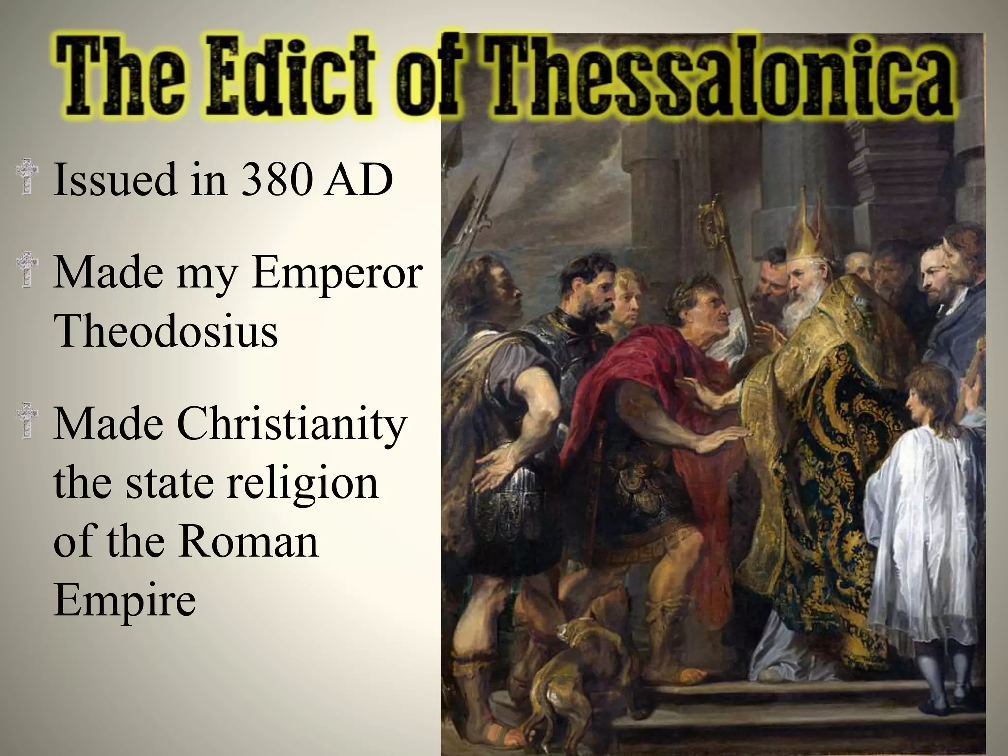 05 christianity roman-empire | PPTX