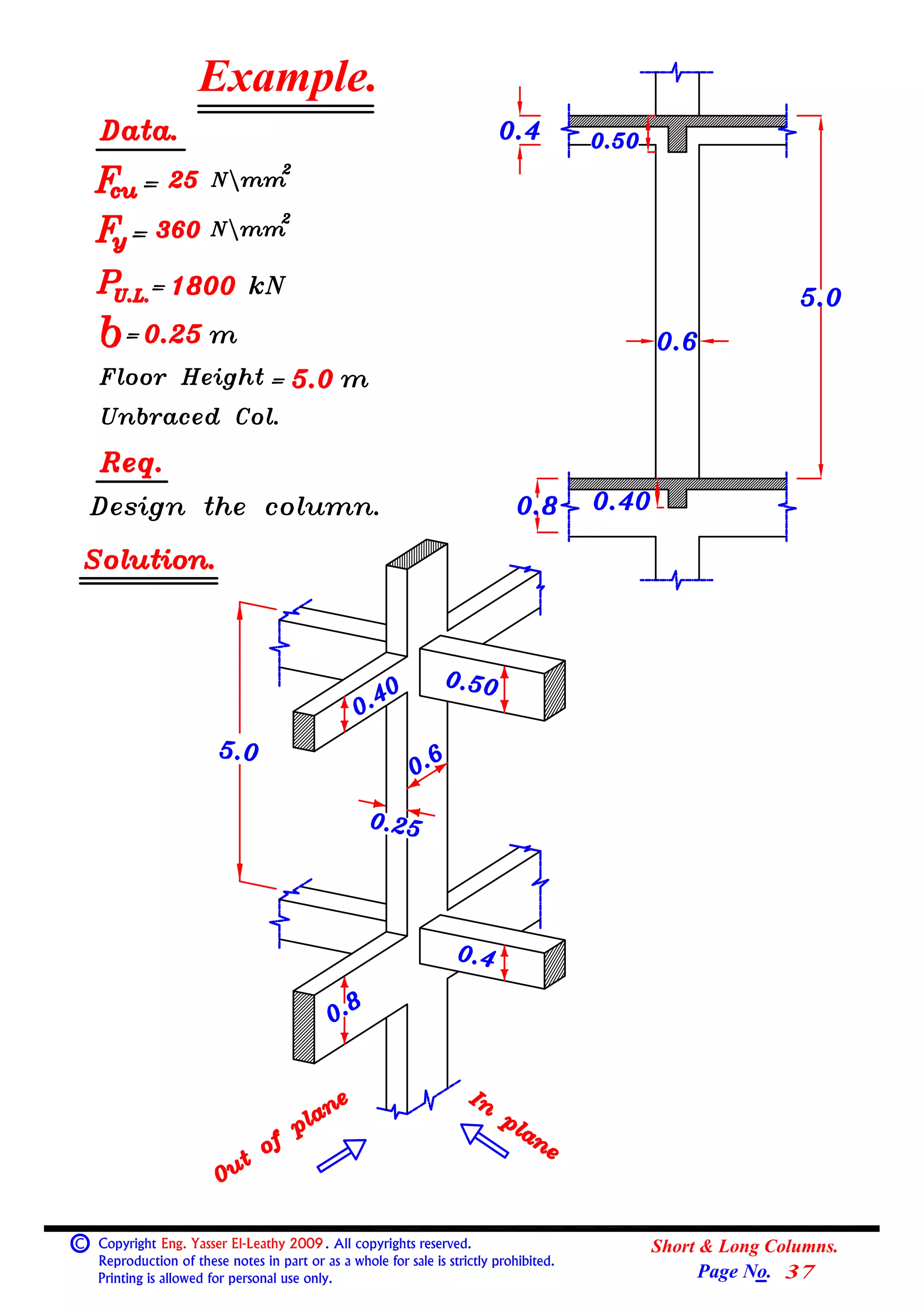 05 (columns) (2) short and long columns. | PDF