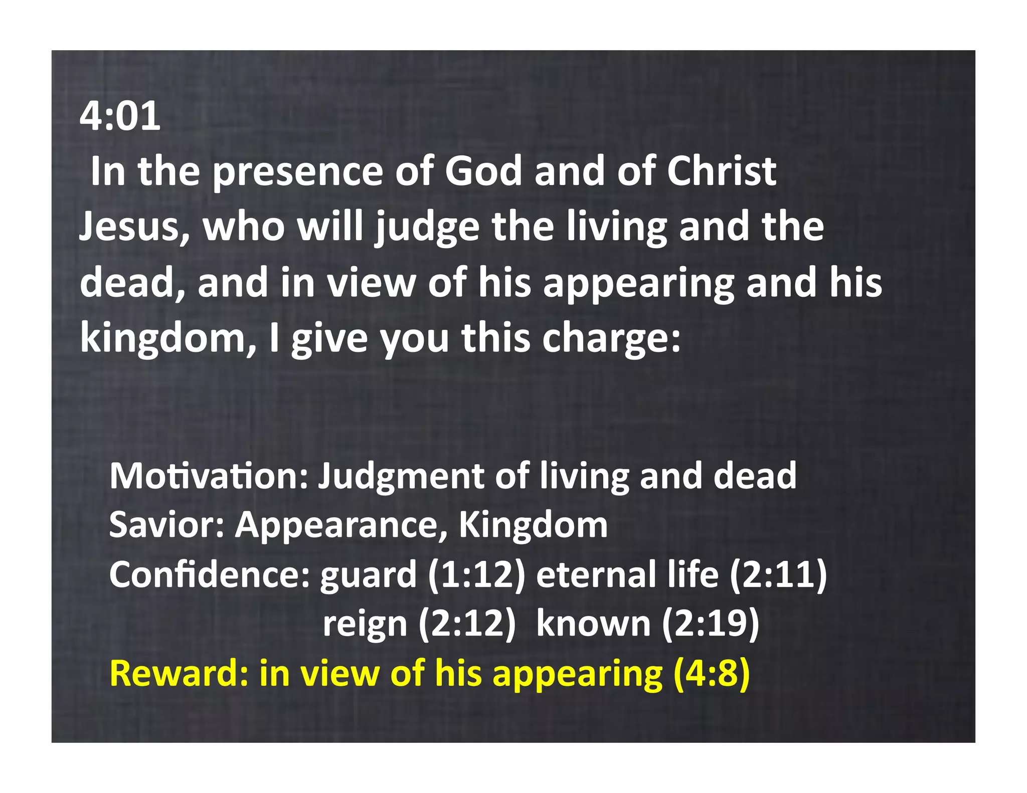 Consistency Sermon Slides | PDF