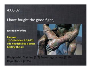 Consistency Sermon Slides | PDF