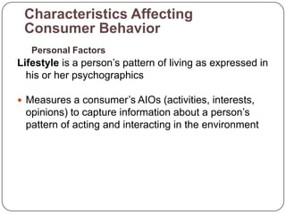 05. consumer buyer behavior | PPTX