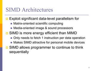 Data-Level Parallelism in Microprocessors | PPTX
