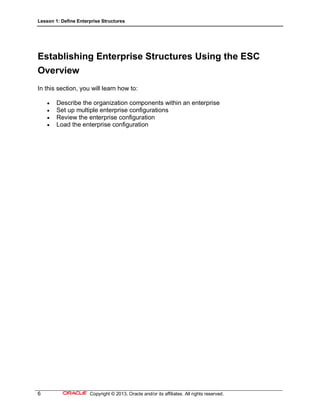 05 define enterprise structures | PDF