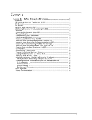 05 define enterprise structures | PDF