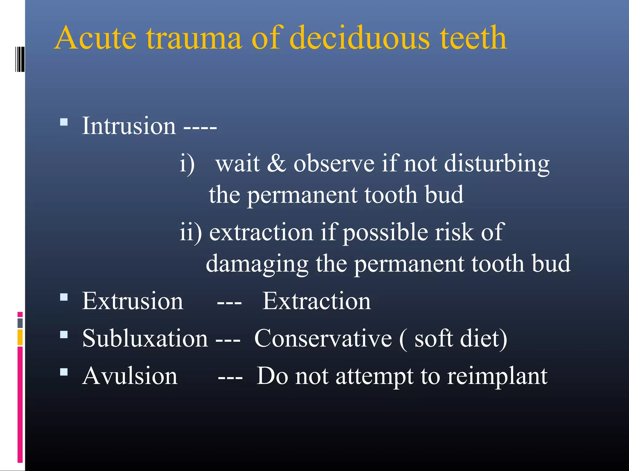 05 dentoalveolar injuries | PPT