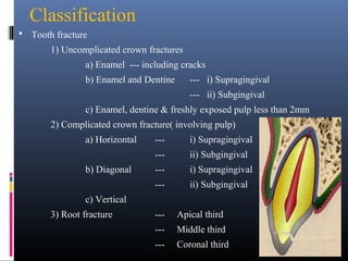 05 dentoalveolar injuries | PPT