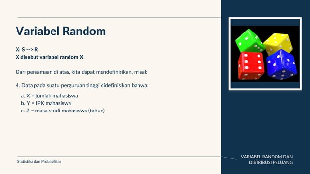 05 - Variabel Random dan Distribusi Peluang.pdf