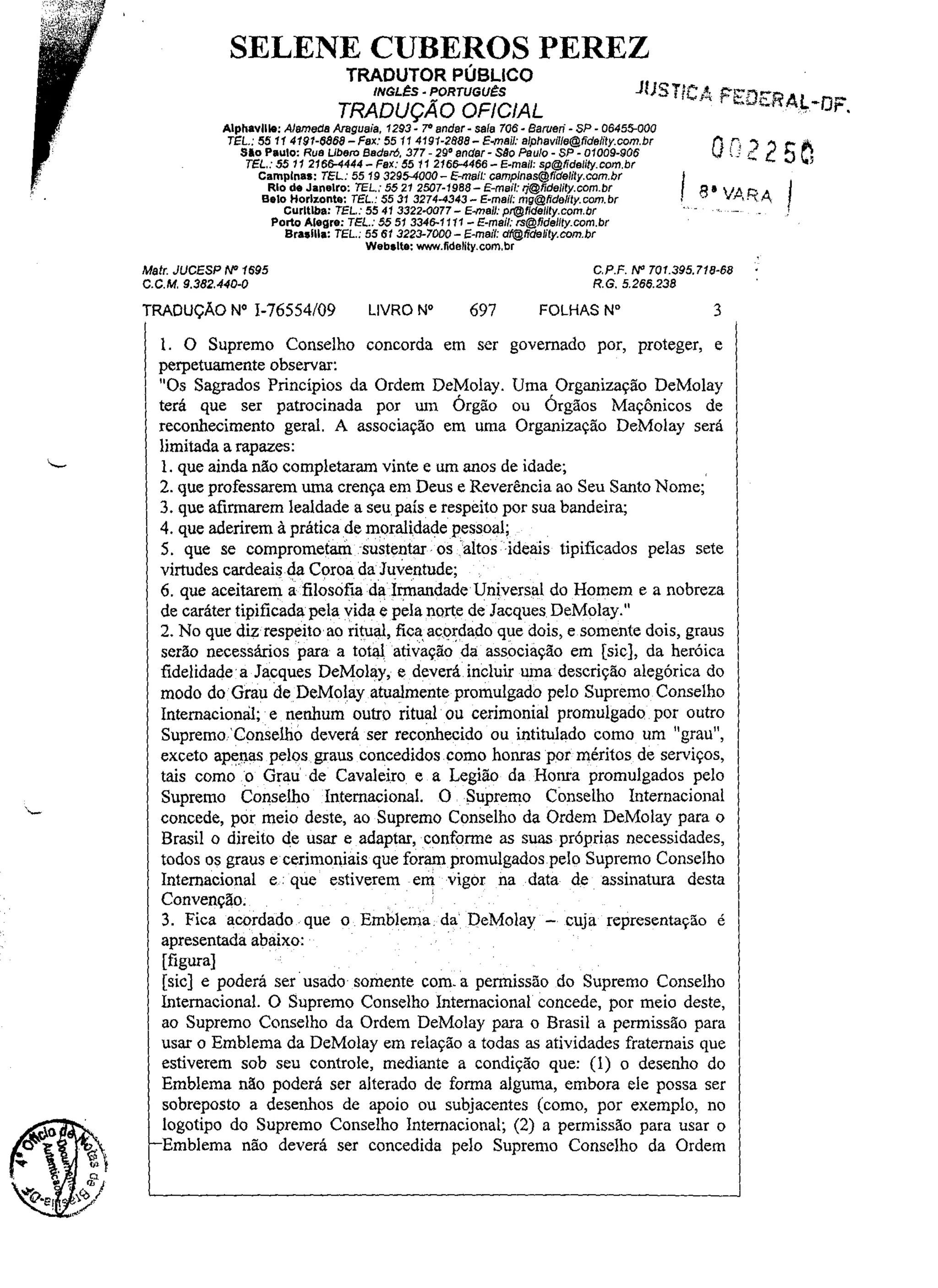 Documentos Principais - Contratos - Processo JFDF | PDF