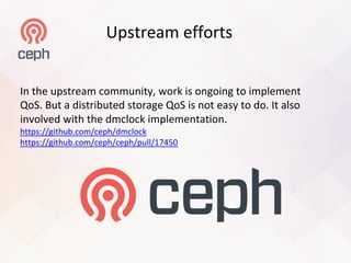 Doing QoS Before Ceph Cluster QoS is available - David Byte, Alex Lau | PPT