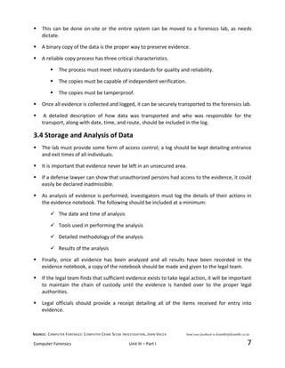 05 Duplication and Preservation of Digital evidence - Notes | PDF