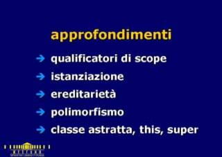 Lezione 05 Java - Ereditarietà e suo uso | PDF