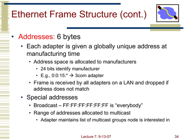 05-ethernet routing and switching slides | PPT