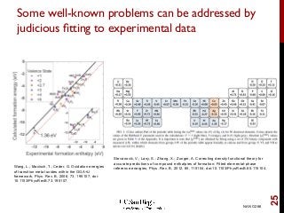 NANO266 - Lecture 5 - Exchange-Correlation Functionals | PDF