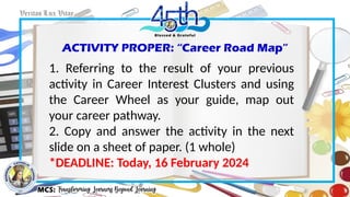 05-FEB-G10-HGP-DEPED-CAREER-PATHWAY-CHECK | PPTX