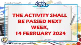 05-FEB-G7-HOMEROOM-GUIDANCE-DEPED-THE HERO IN ME | PPTX