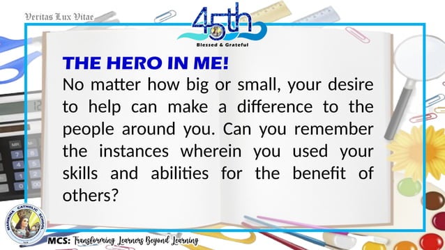 05-FEB-G7-HOMEROOM-GUIDANCE-DEPED-THE HERO IN ME | PPTX