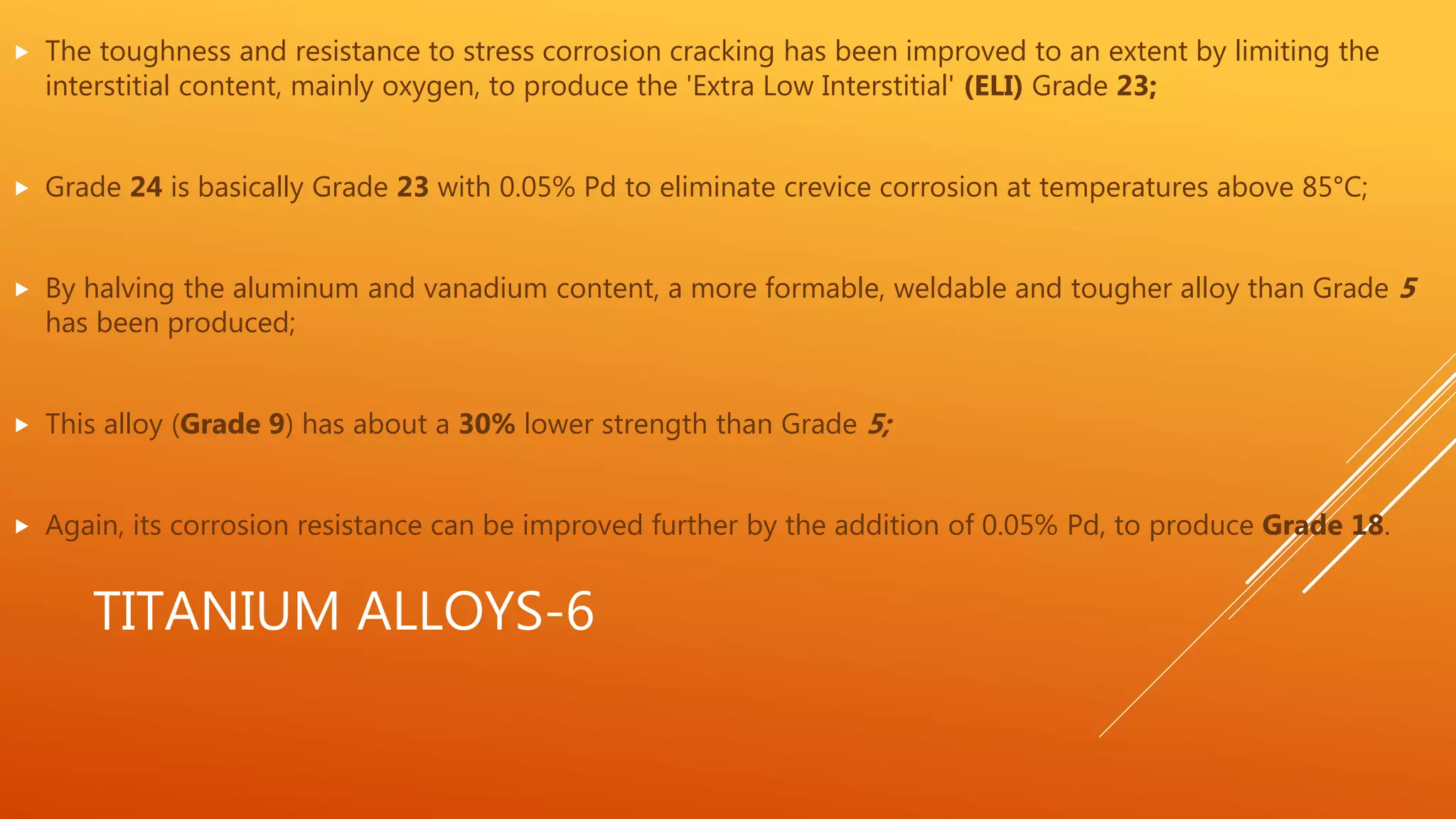 TITANIUM Alloys in Oil, Gas, & Petrochemical Industry | PPTX