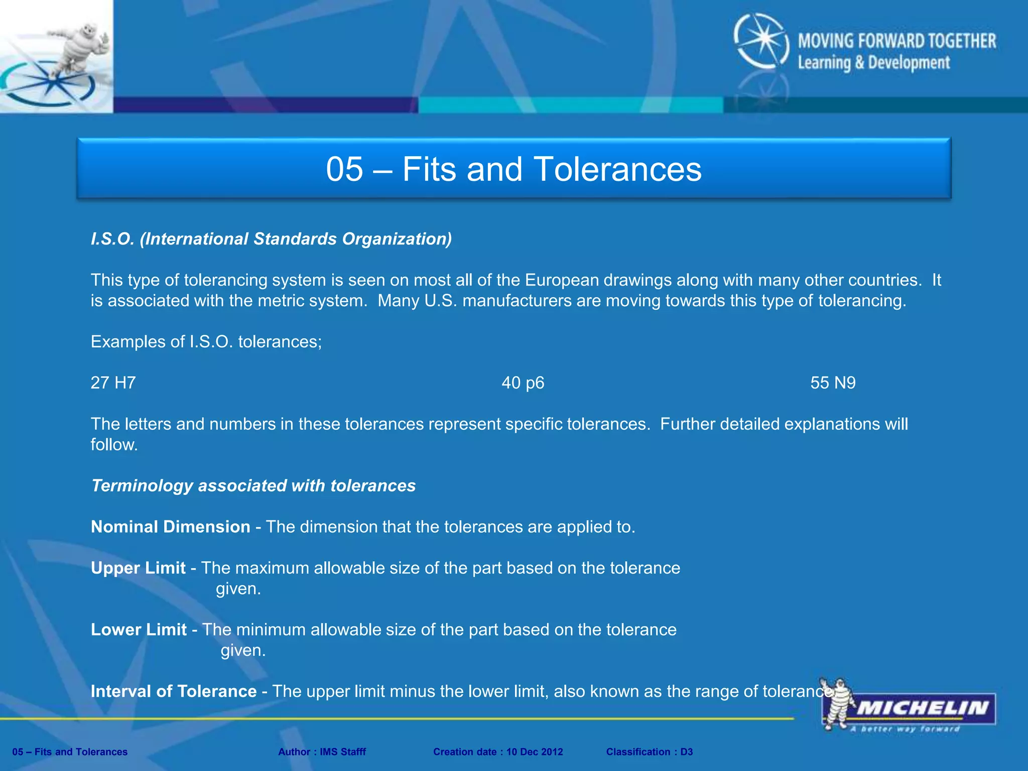 05 fits and-tolerances_presentation | PPSX